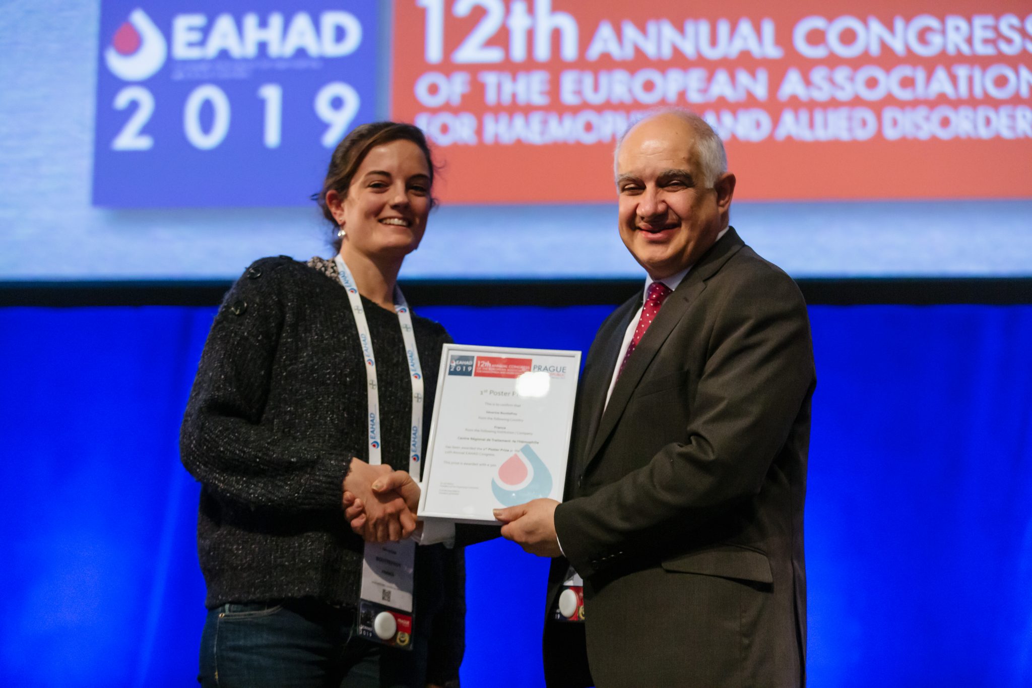 Awards given for top Poster & Oral Abstracts at EAHAD 2019 – EAHAD