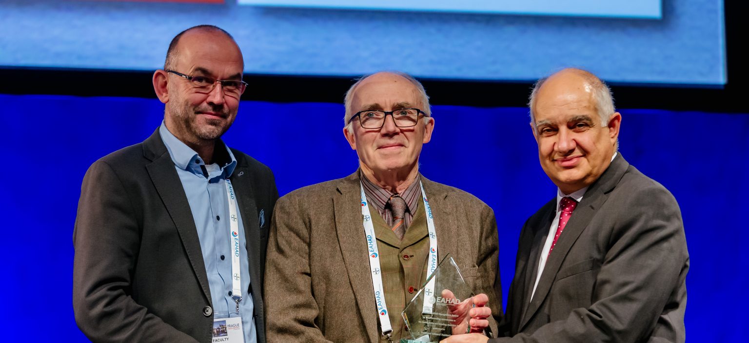 Interview with Recognition Award recipient, Prof Edward Tuddenham – EAHAD